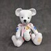 Personalised Memory Bear, Handmade Jointed Traditional Style Teddy ...