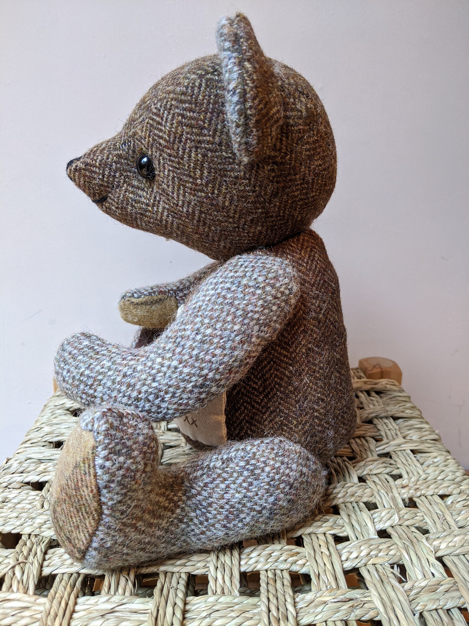 Personalised Memory Bear Handmade Jointed Traditional Style - Etsy UK