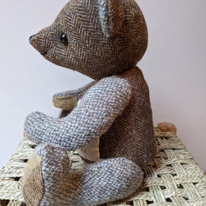 Personalised Memory Bear, Handmade Jointed Traditional Style Teddy ...