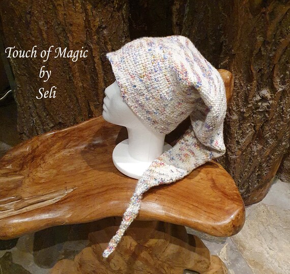 Long Pointed Pixie Winter Hat Fantasy Fashion Woolly Warm - Etsy