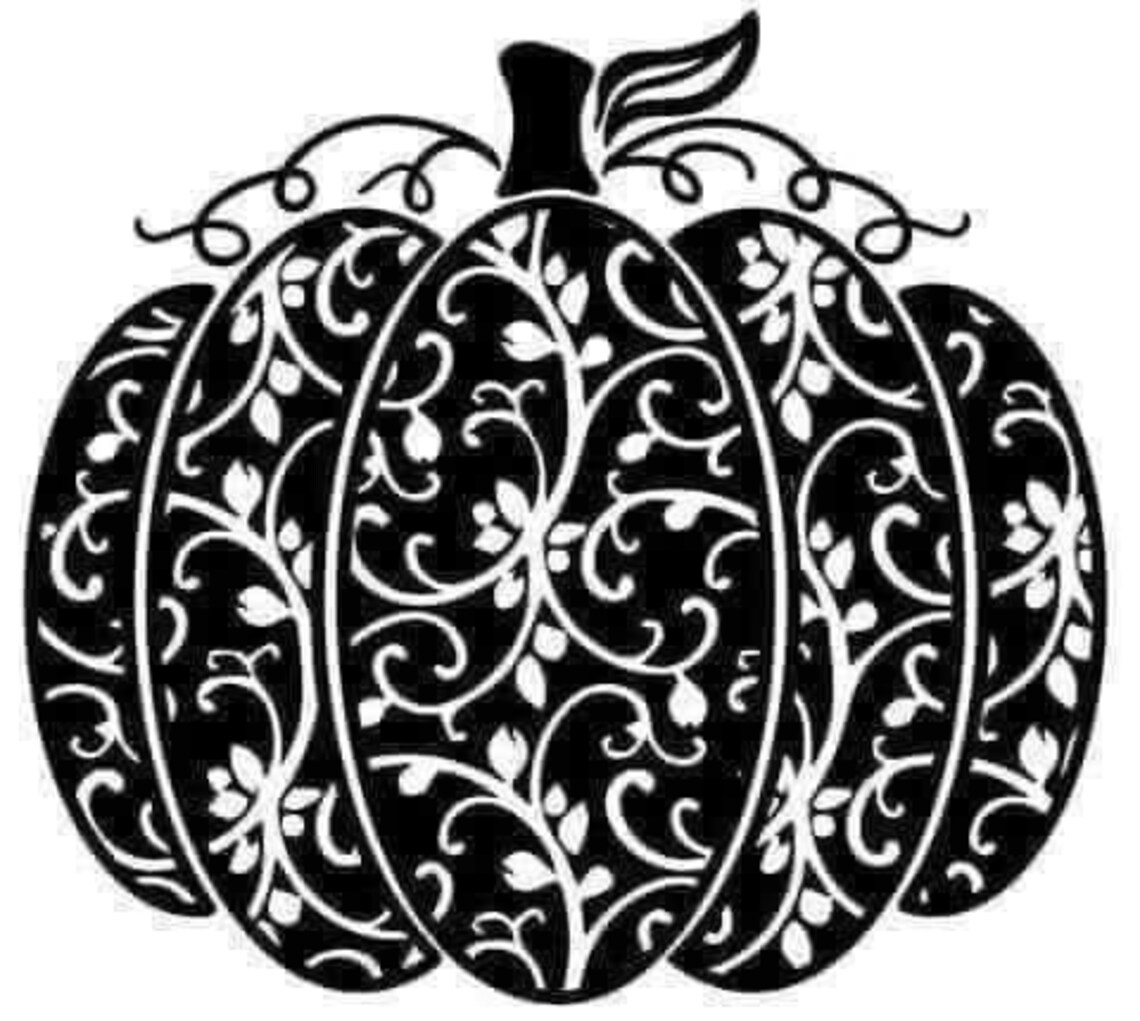 Pumpkin SVG (inkscape) - Etsy
