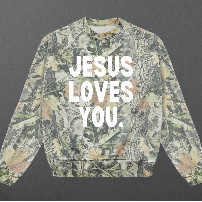 I Love Jesus Camo Shirt - Etsy