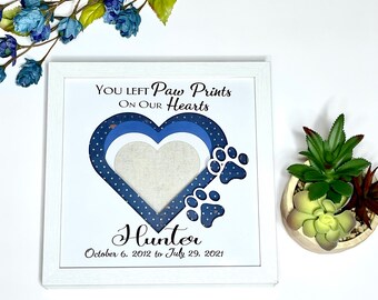 3d Paw Shadow Box - Etsy
