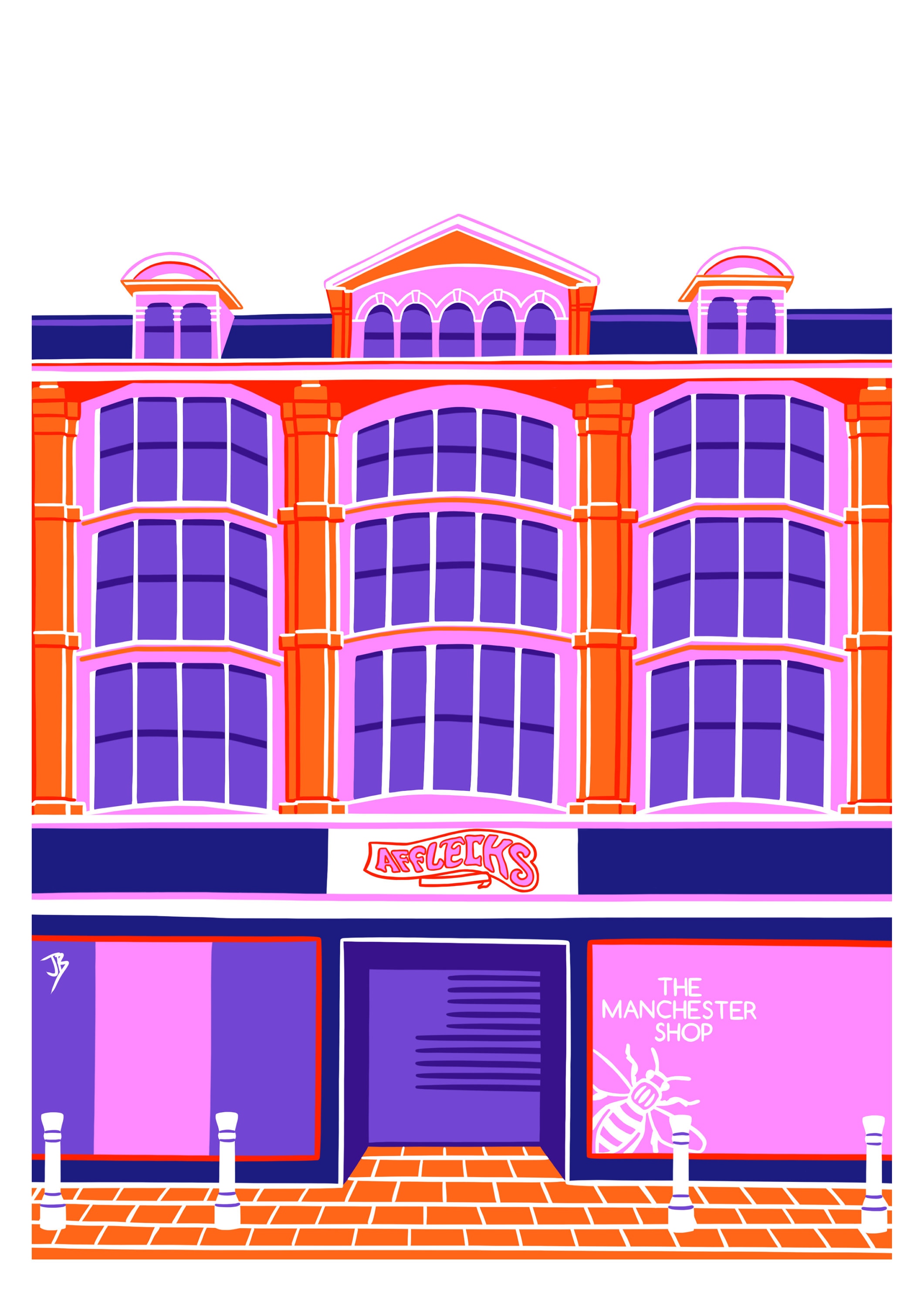AFFLECKS PALACE MANCHESTER A4 Print - Etsy UK