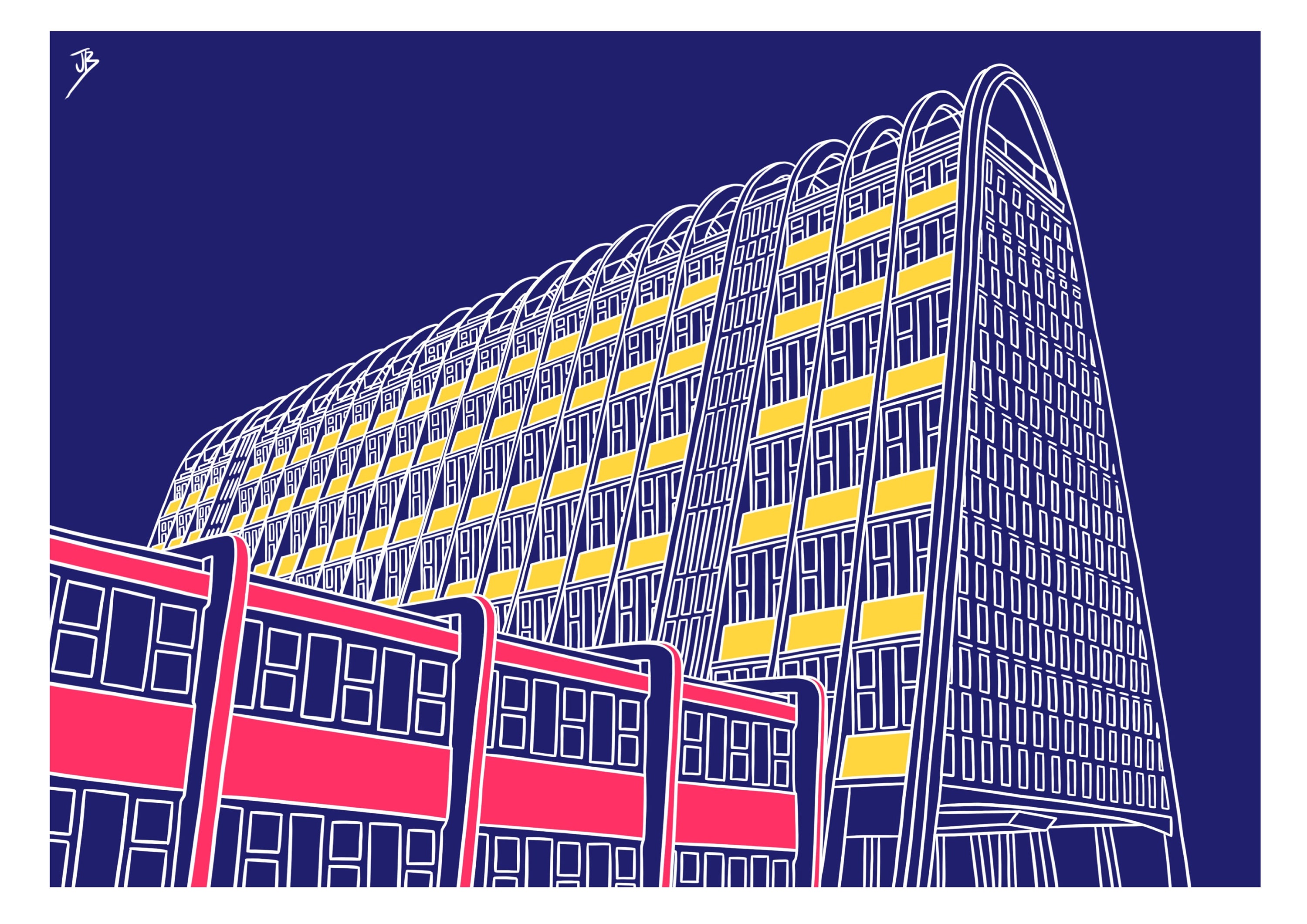 TOAST RACK FALLOWFIELD A4 Print - Etsy