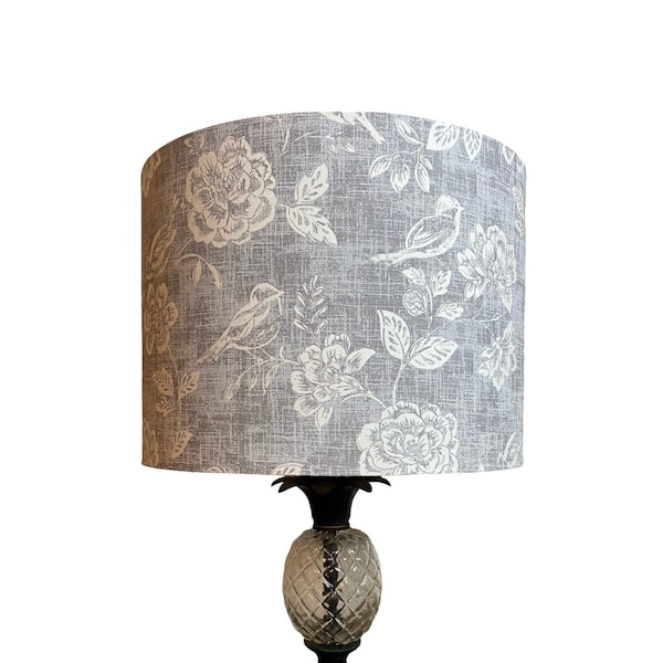 Grey Lampshade - Etsy