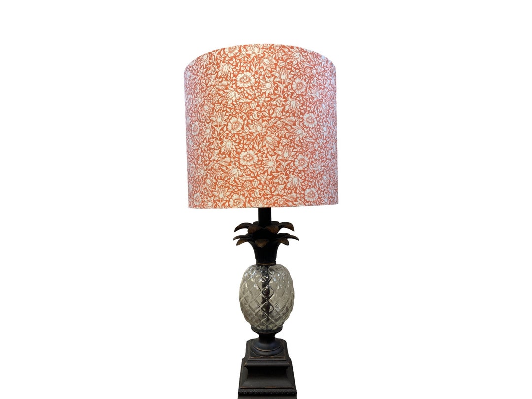 William Morris Coral Mallow Handmade Lampshade - Etsy