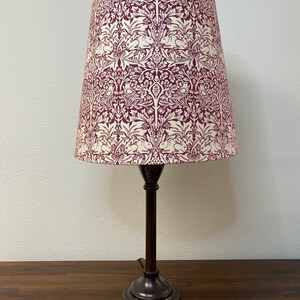 William Morris Brother Brer Rabbit Red Handmade Lampshade - Etsy