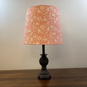 William Morris Coral Mallow Handmade Lampshade - Etsy
