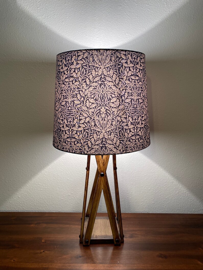 William Morris Mineral Pure Acorn Ink Handmade Lampshade - Etsy