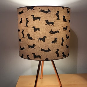 Dachshund Wiener Dog Handmade Lampshade - Etsy