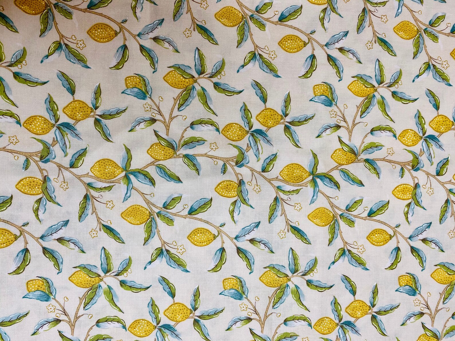 William Morris Orkney Lemon Tree Fabric Sconce Chandelier | Etsy