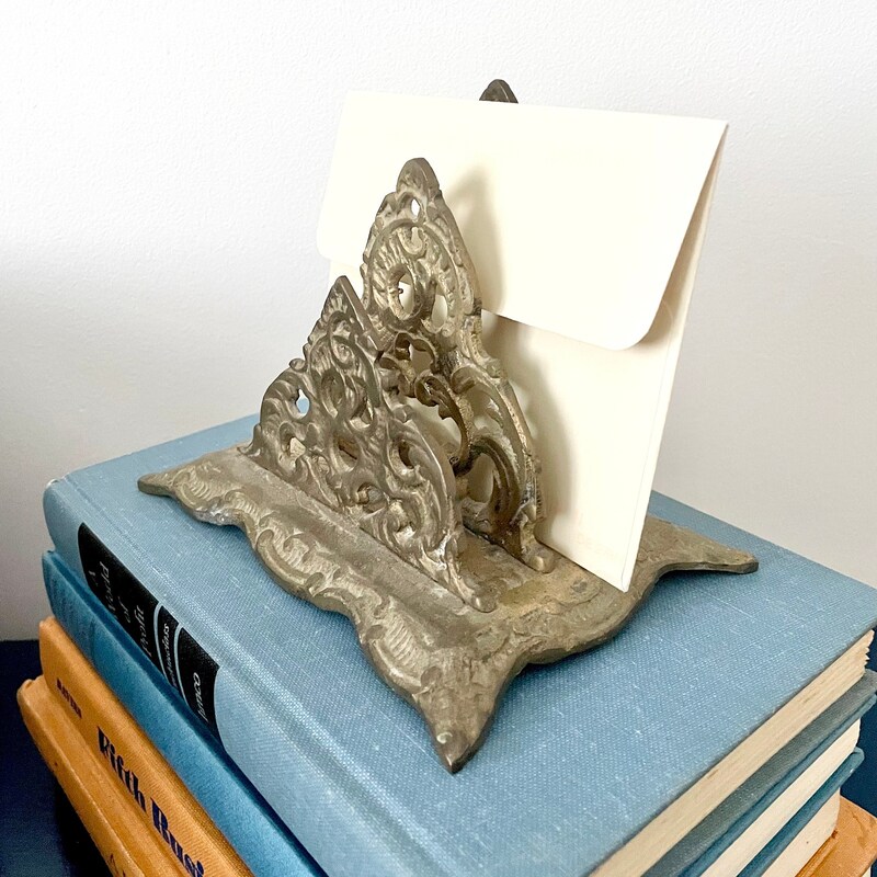 Brass Letter Holder - Etsy