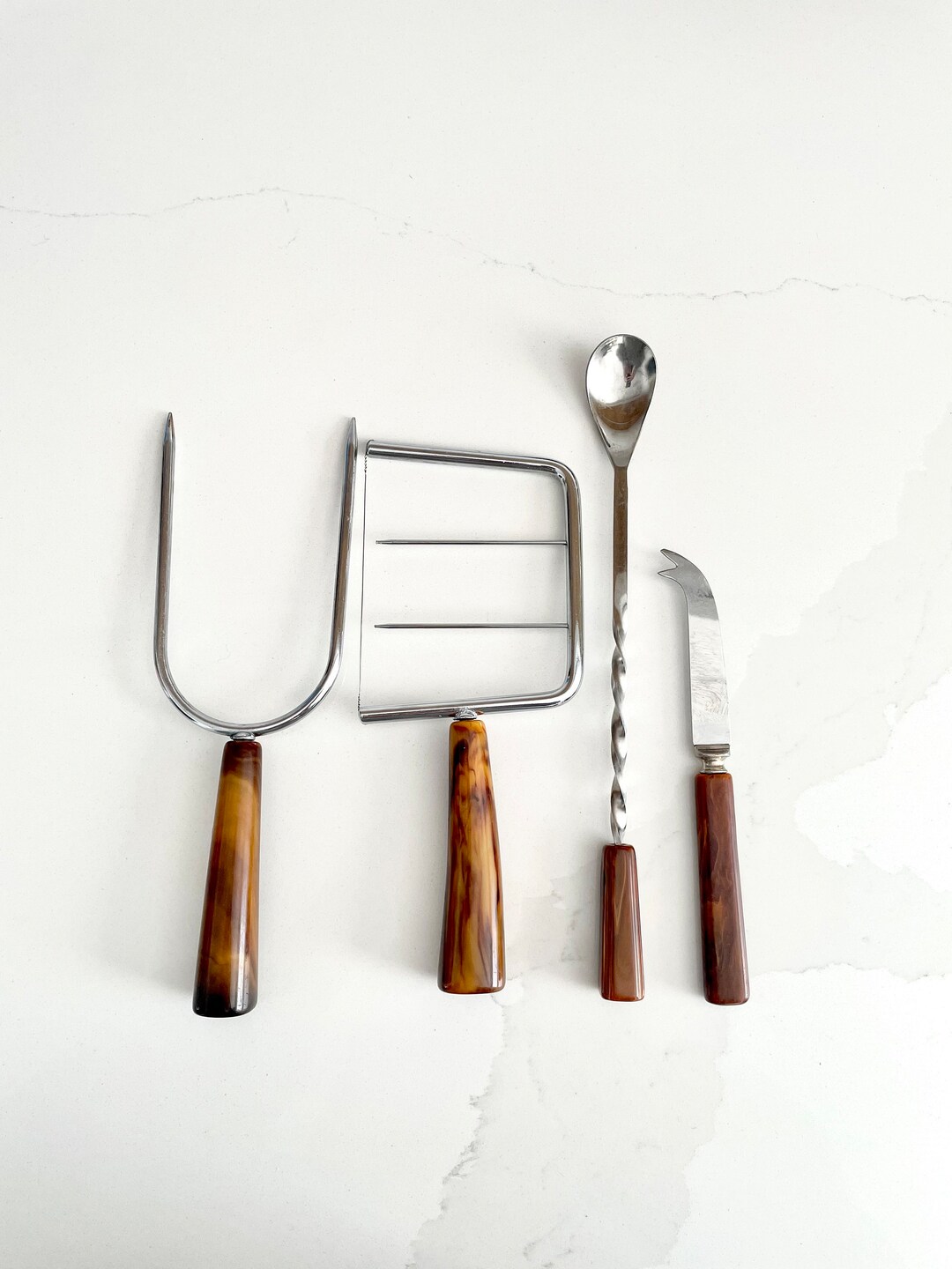 Vintage Bakelite Utensils & Bar Tools, 1950s Barware and Kitchenwares - Etsy