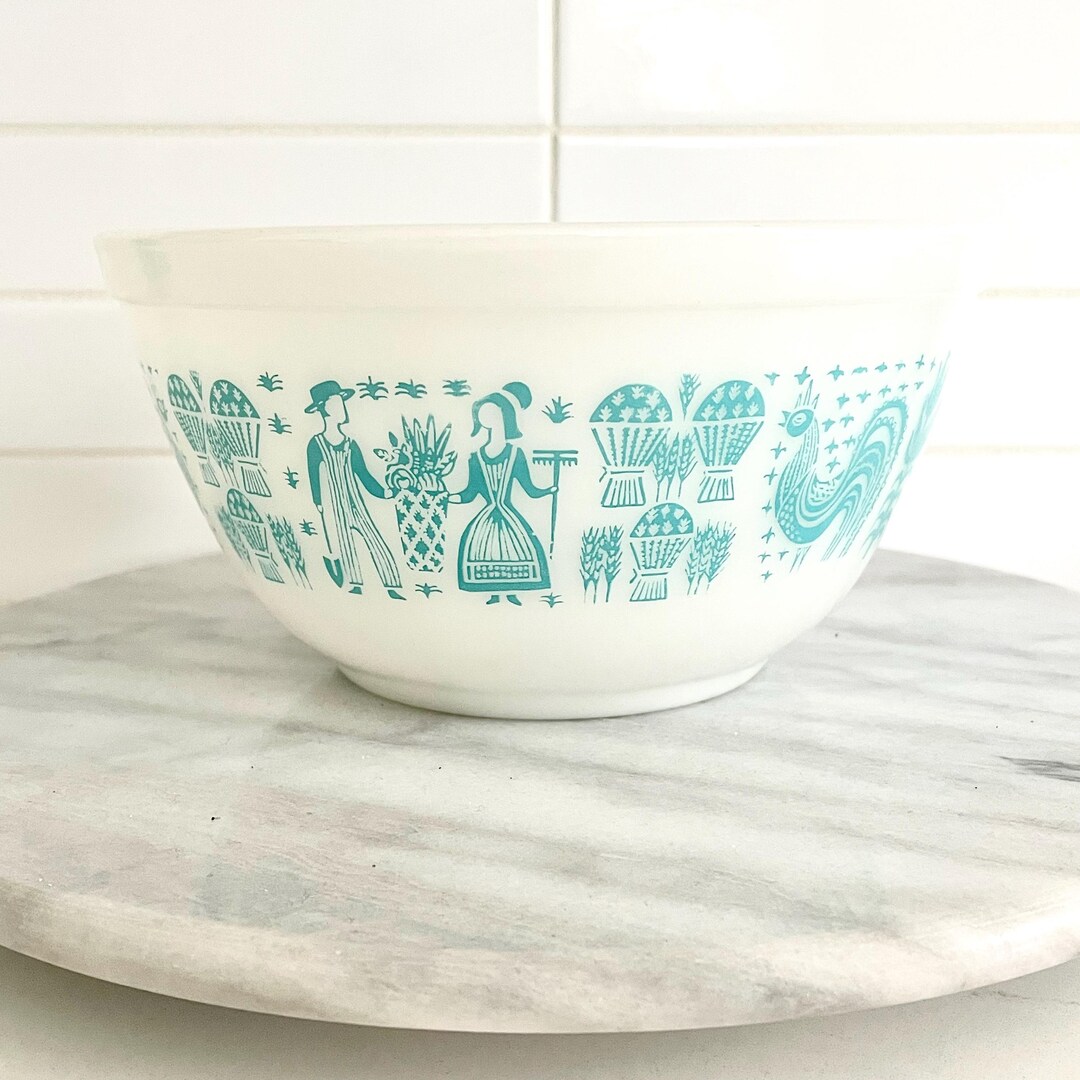 Pyrex Amish Butterprint #402 Mixing Bowl, 1957 Pattern 1 1/2 QT - Etsy