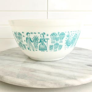 Pyrex Amish Butterprint #402 Mixing Bowl, 1957 Pattern 1 1/2 QT - Etsy