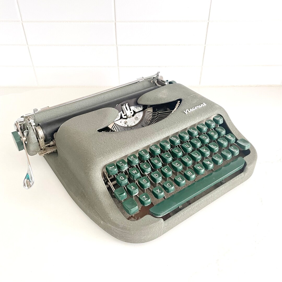1960s Viscount Nippo Typewriter, Collectible Typewriter Prop in As-is Condition (see Description ...
