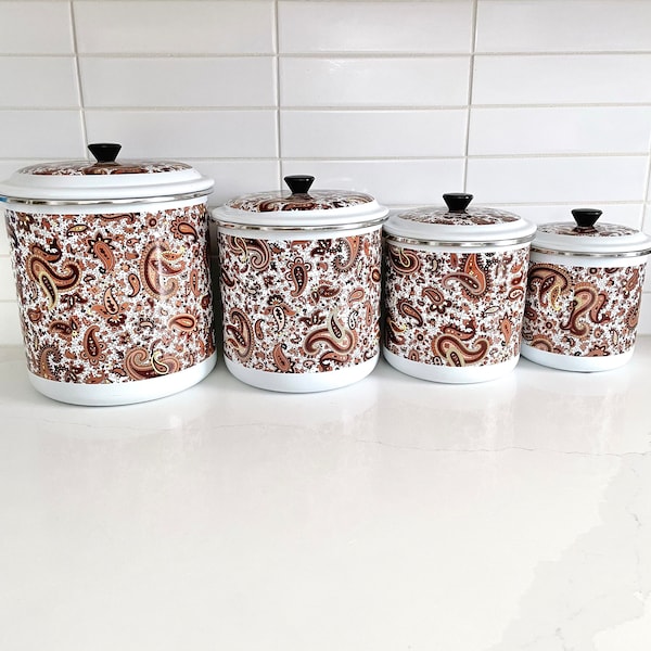 Kitchen Canister Set - Etsy