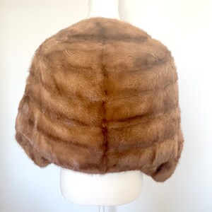 1960s Genuine Mink Stole With Arm Holes, Elegant Formal Wear for ...