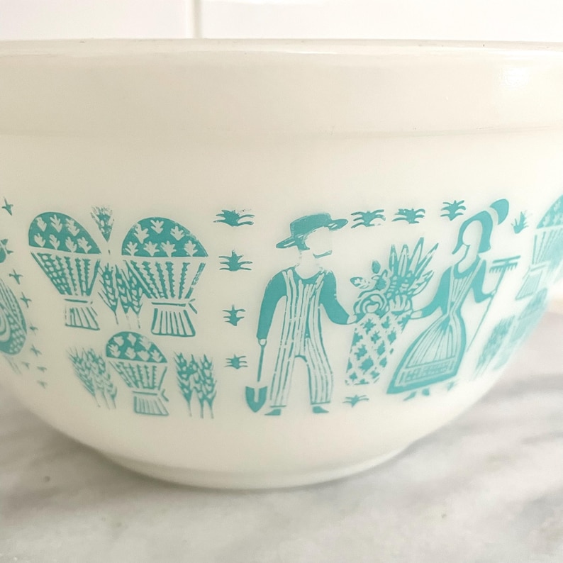 Pyrex Amish Butterprint #402 Mixing Bowl, 1957 Pattern 1 1/2 QT - Etsy