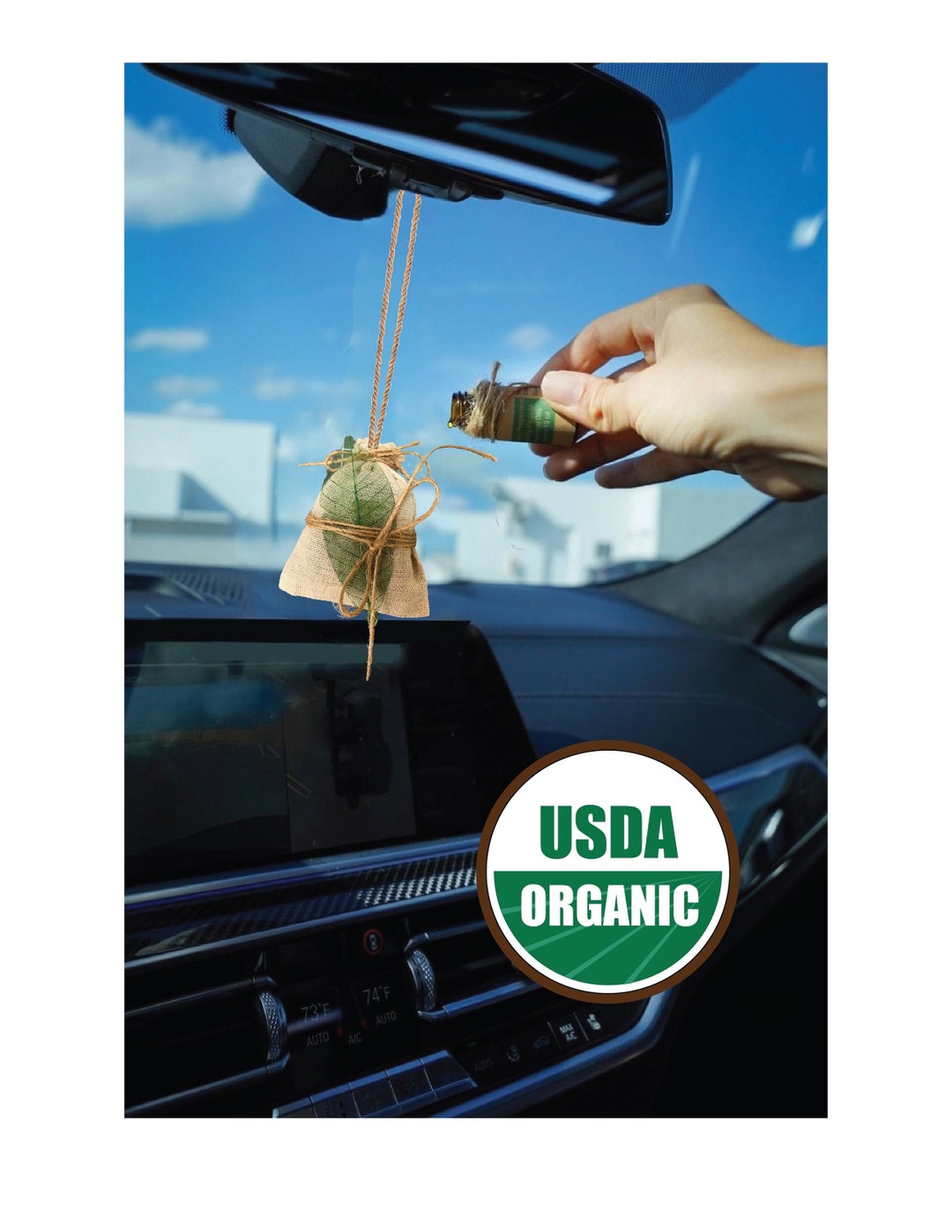 Car Air Freshener | Car Diffuser | Aromatherapy Car Diffuser | Organic ...
