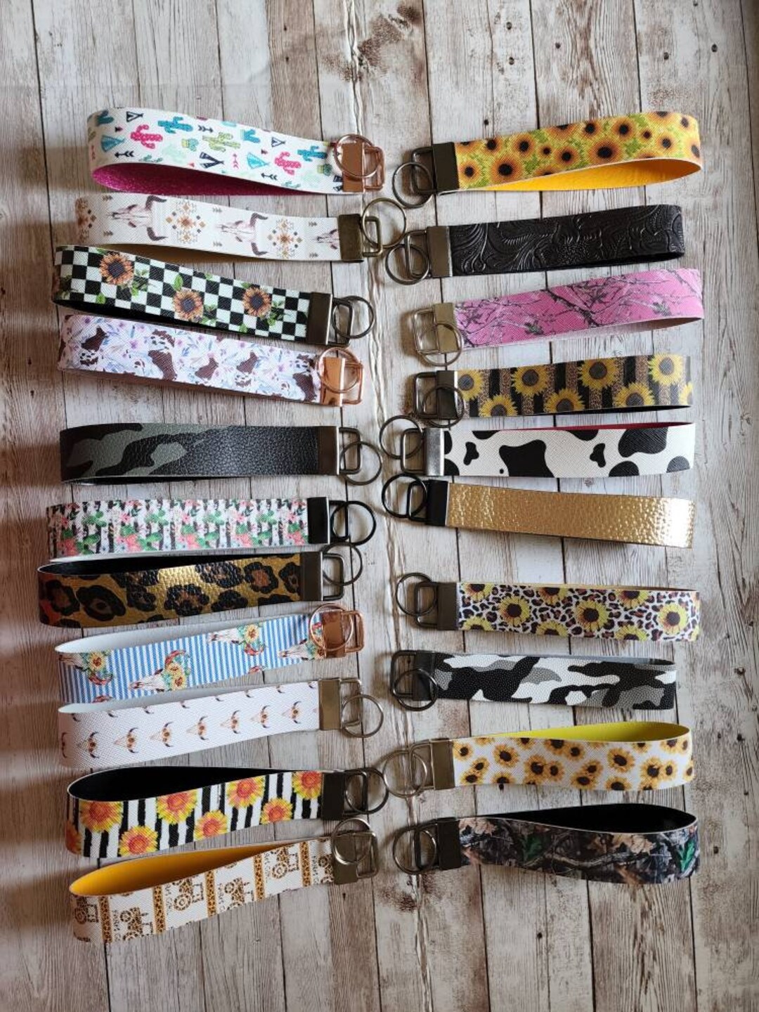 Patterned Wristlet Keychain Wholesale Lot - Etsy