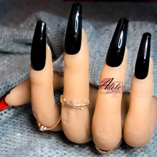 Long False Nails - Etsy