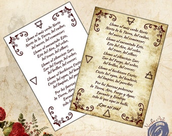 Book of Shadows Blessing - Etsy