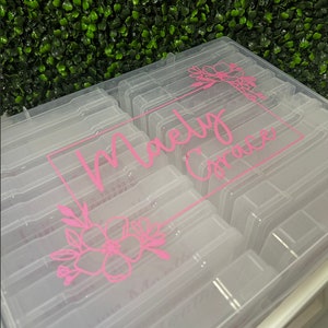 Baby Monthly Milestone Photo Box | First Year Baby Photo Memory Box ...