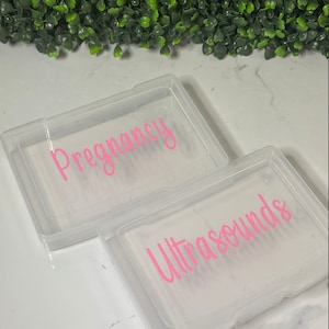 Baby Monthly Milestone Photo Box | First Year Baby Photo Memory Box ...