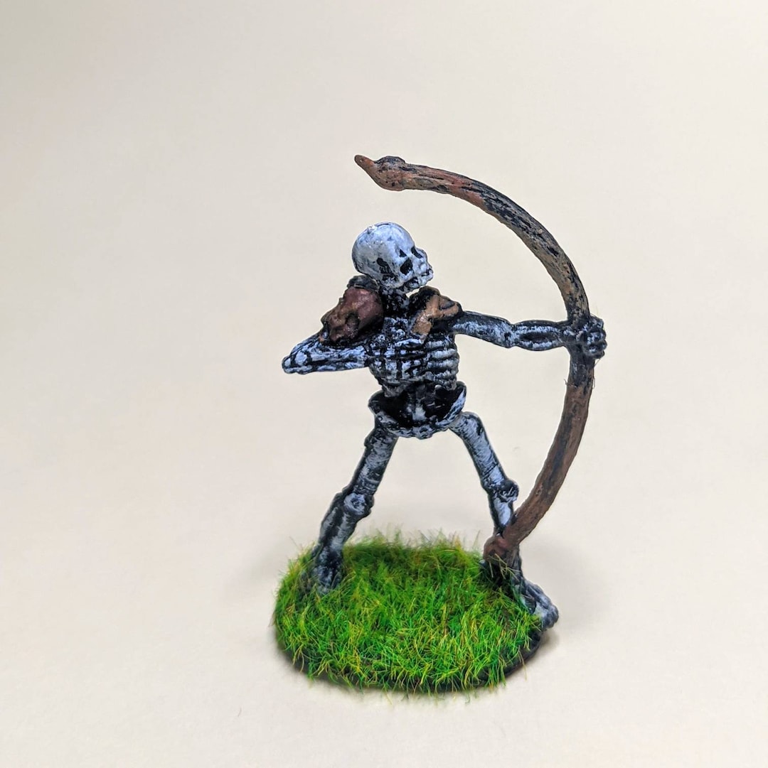 Skeleton Archer Tabletop Rpg Miniature Dnd Pathfinder - Etsy Norway