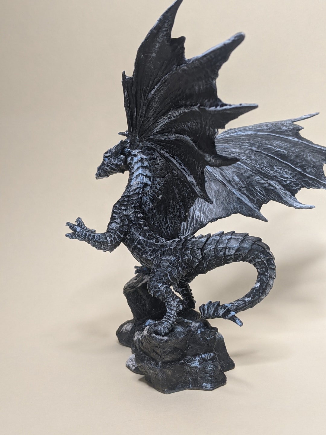 Dnd Mini Dragon- Hand Painted Miniature Dragon Dnd, Pathfinder - Etsy