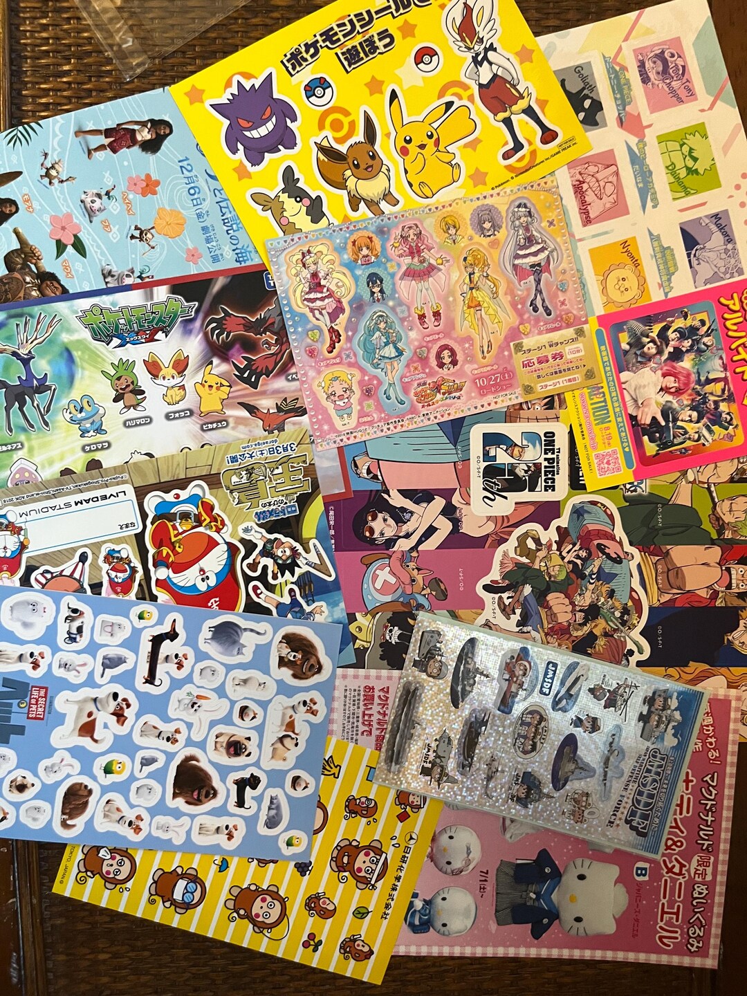 Japanese Sticker Bundle 10, Kamio Japan, Vintage Kawaii, Japanese ...