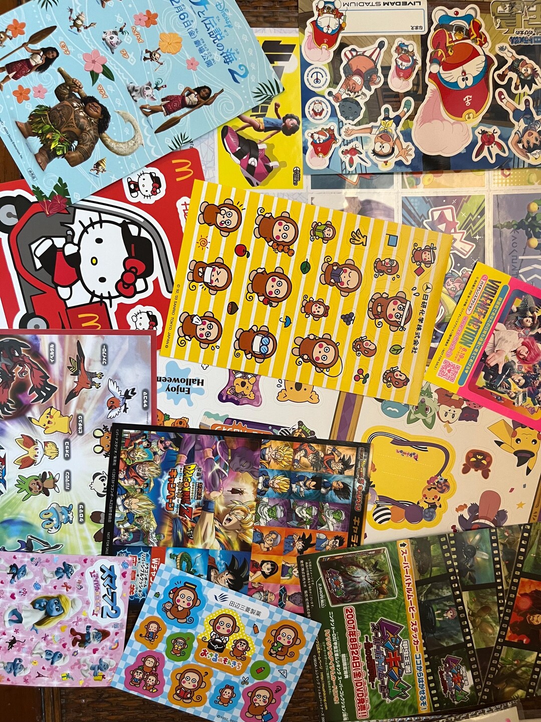 Japanese Sticker Bundle 24, Kamio Japan, Vintage Kawaii, Japanese ...