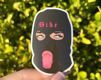 Ski Mask Sticker | Etsy
