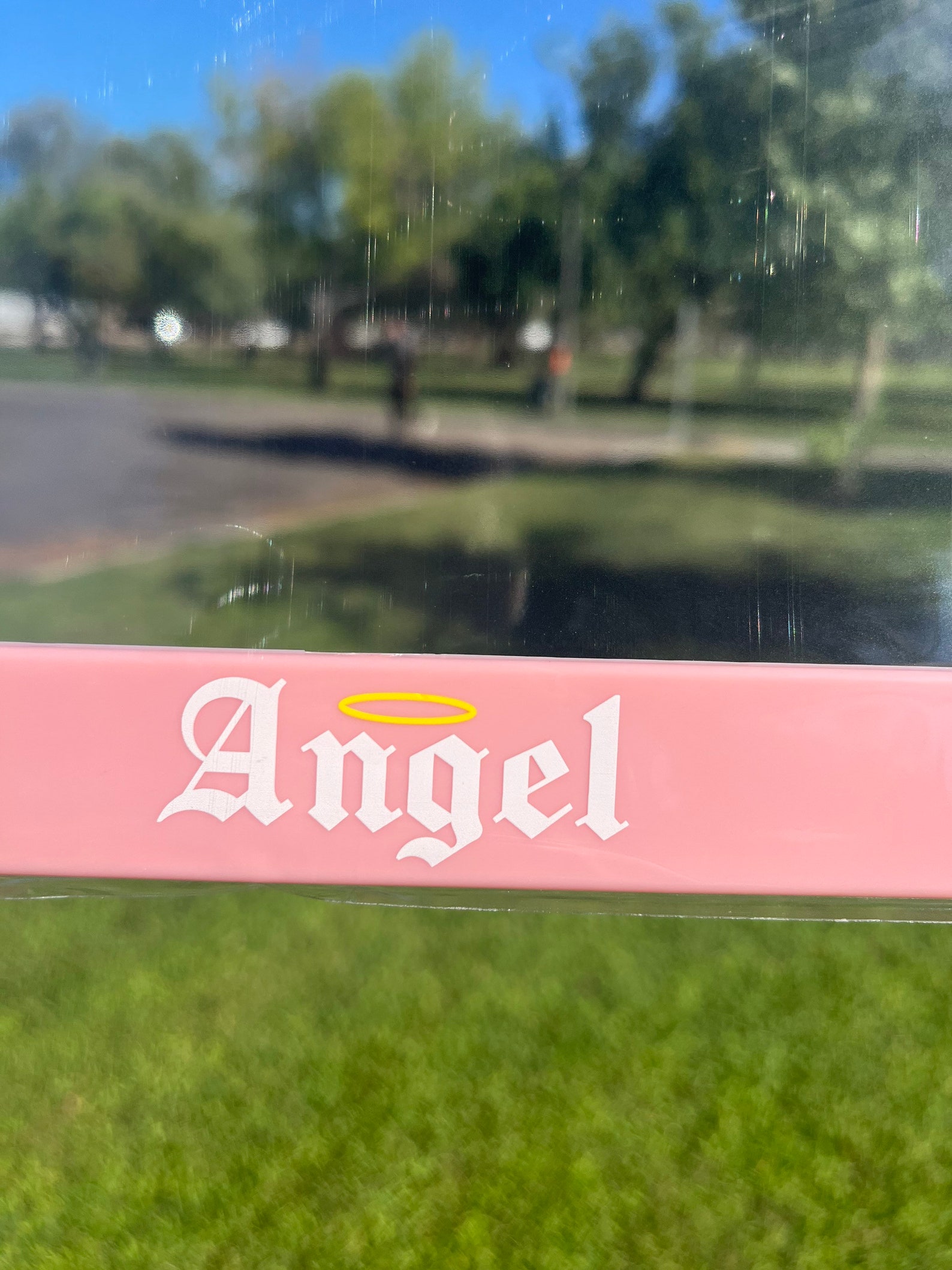 License Plate Frame Angel Car Accessories Pink Car - Etsy