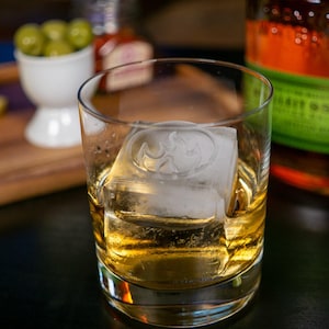 Your Design Embossed on Ice Cubes | Personalized Silicone Ice Mold ...