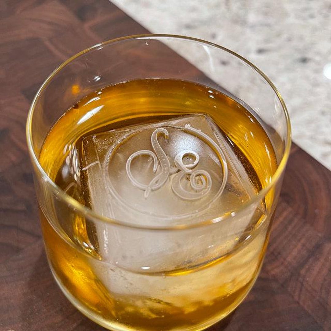 Your Design Embossed on Ice Cubes | Personalized Silicone Ice Mold ...