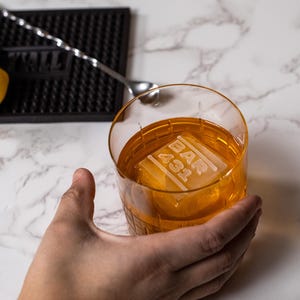 Your Design Embossed on Ice Cubes | Personalized Silicone Ice Mold ...