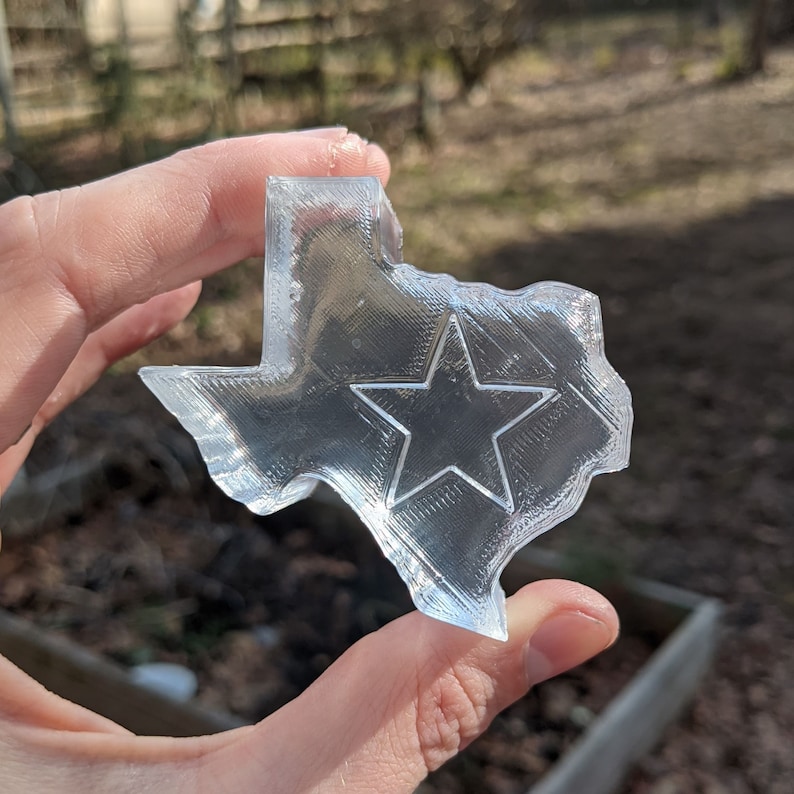 Texas State Silicone Ice Cube Mold | Whiskey, Soap, Baking - Etsy