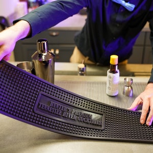 Customized Large Silicone Bar Mat | Silicone Barware Gift | Home Bar ...