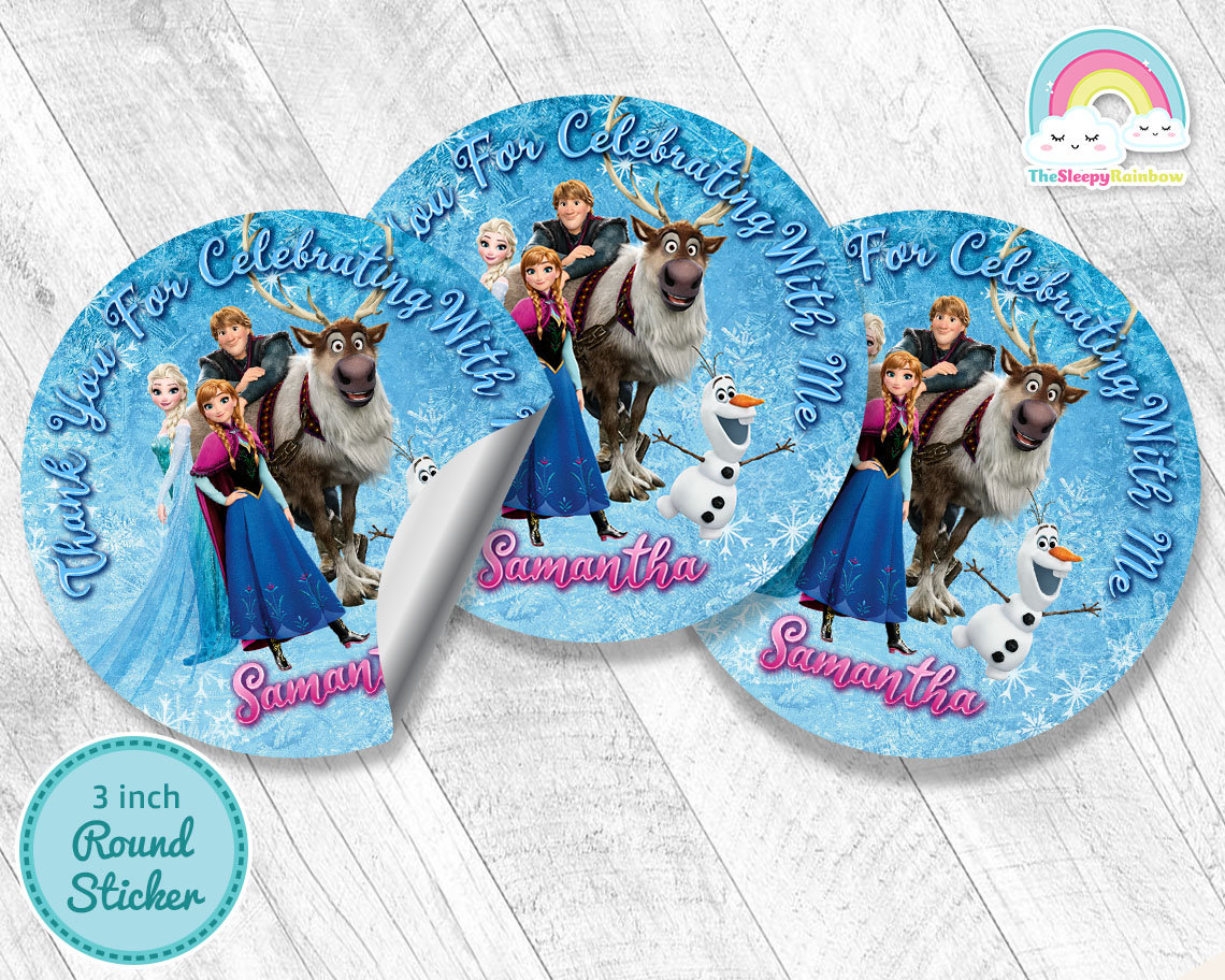 Alyssa Stickers Frozen Olaf