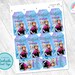 Anna Elsa Frozen Birthday Party Favor Tags Anna Elsa Frozen Gift Treats ...
