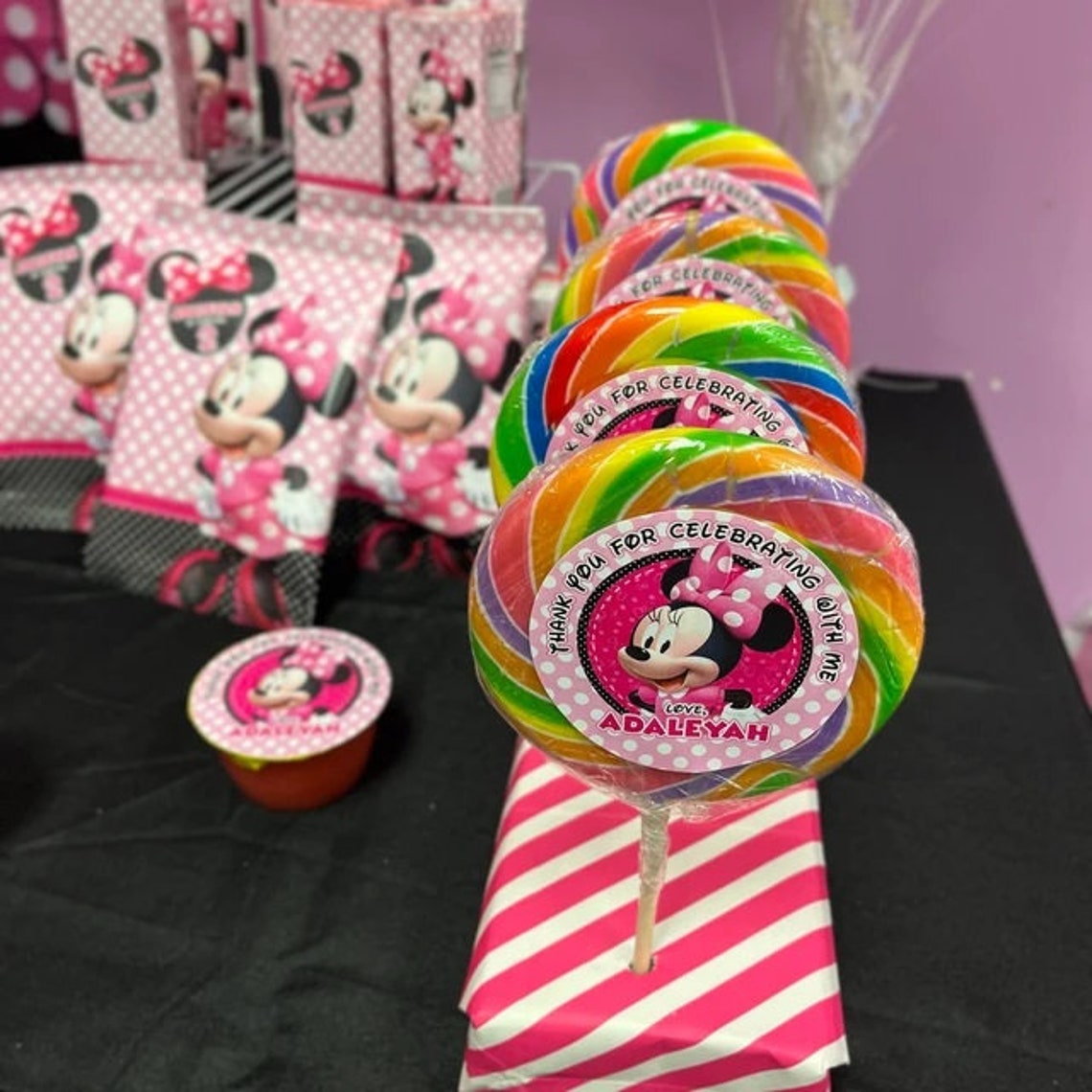 Minnie Mouse Birthday Party 6 Oz Juice Box Wrapper Minnie Pink - Etsy