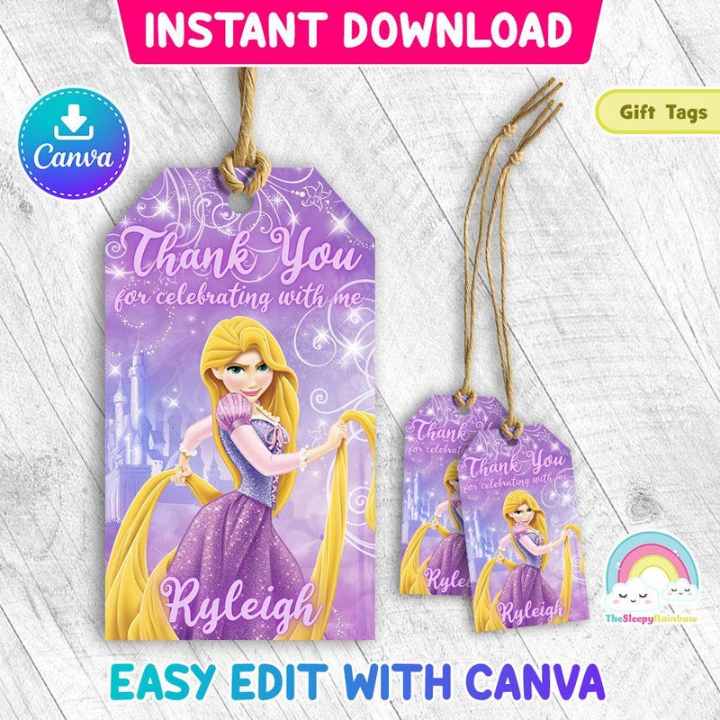Rapunzel Party Favor - Etsy