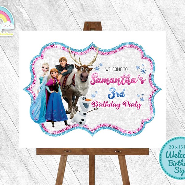 Frozen Poster - Etsy
