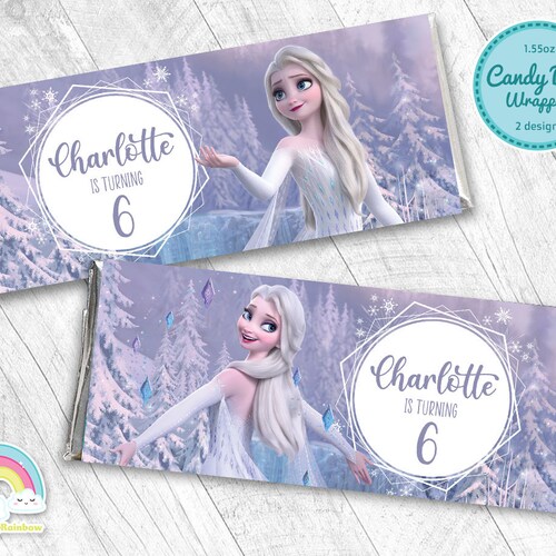 Elsa White Dress Frozen Birthday Party Favor Tags Elsa Frozen - Etsy