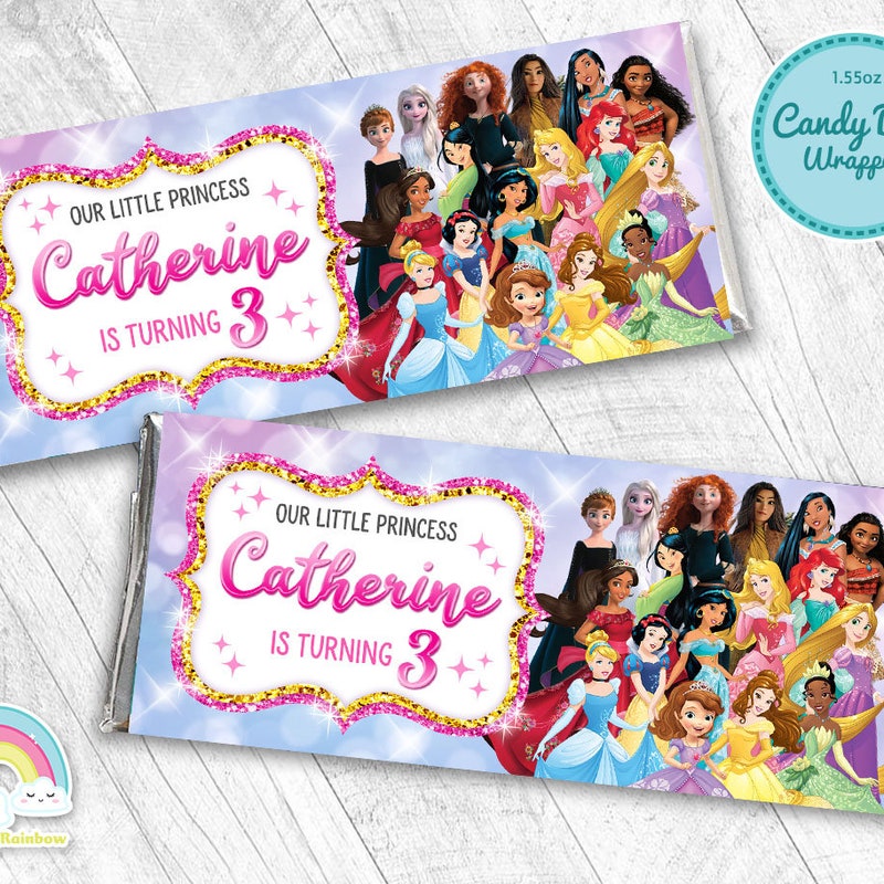 Princess Candy Bar - Etsy