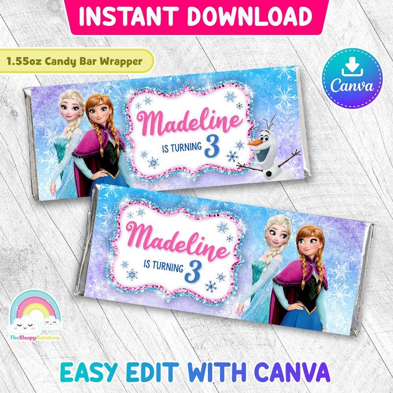 Frozen Wrappers - Etsy