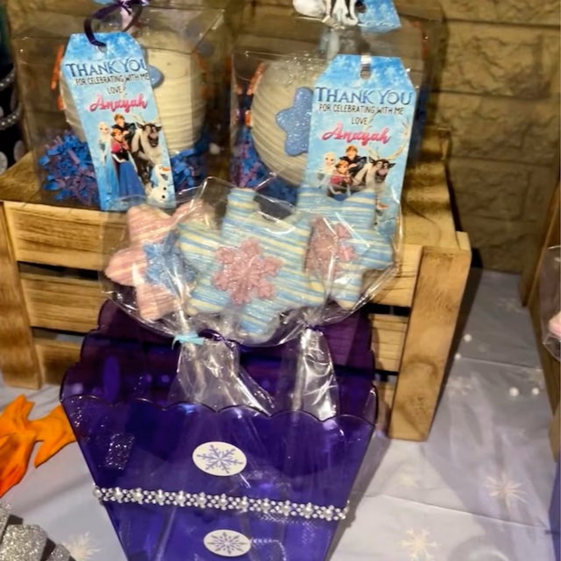 Frozen Glitter Beautiful Elsa Anna Kristoff Sven Olaf Party - Etsy
